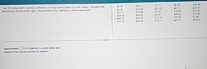Solved Aqprowmatry, of comection in pexet leisid | Chegg.com