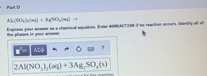 Solved Nal(aq) + Hg, (CH3O2)2(aq) → Express your answer as a | Chegg.com