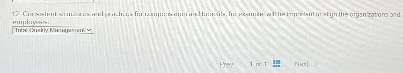 Solved Consistent structures and practices for compensation | Chegg.com