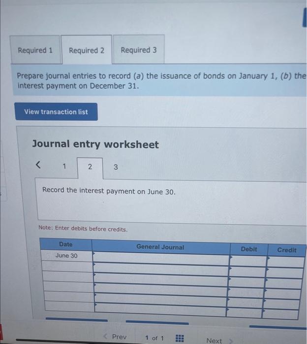 Solved Exercise 14-3 (Algo) Recording bond issuance and | Chegg.com