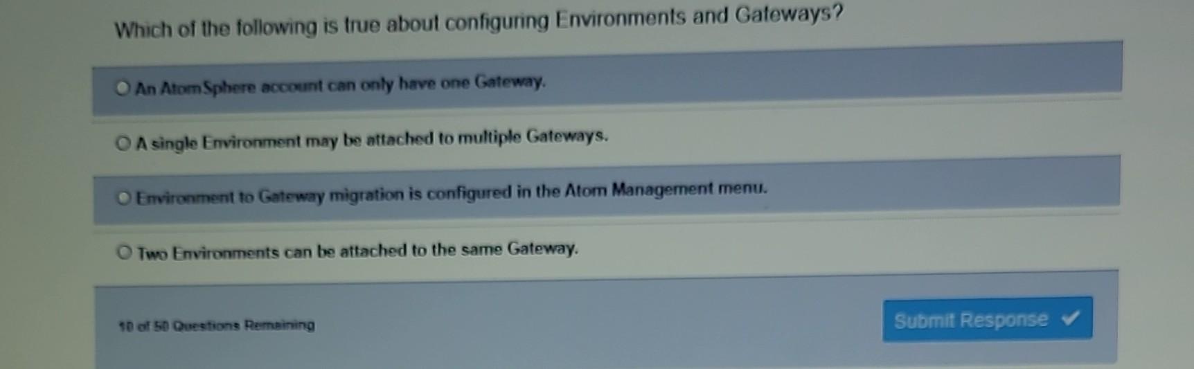 Solved Which of the following is true about configuring | Chegg.com