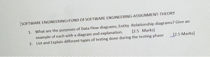 Solved ISOFTWARE ENGINEERING+FUND OF SOFTWARE | Chegg.com