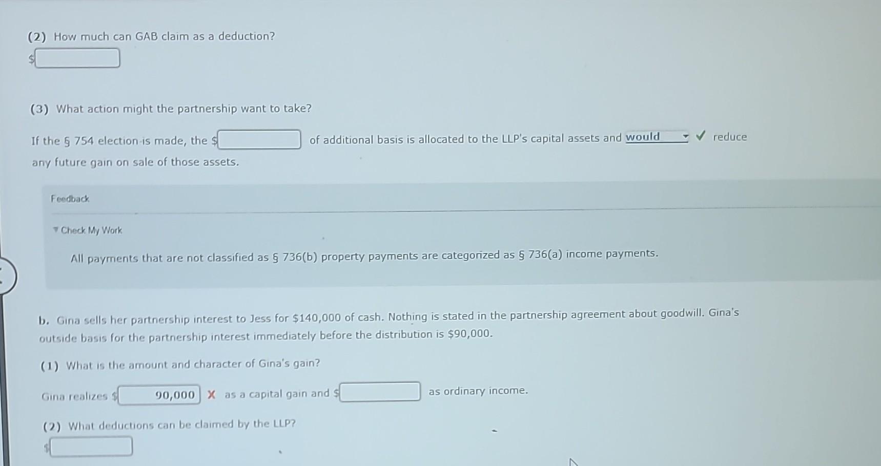 Solved The December 31 balance sheet of the GAB LLP reads as | Chegg.com