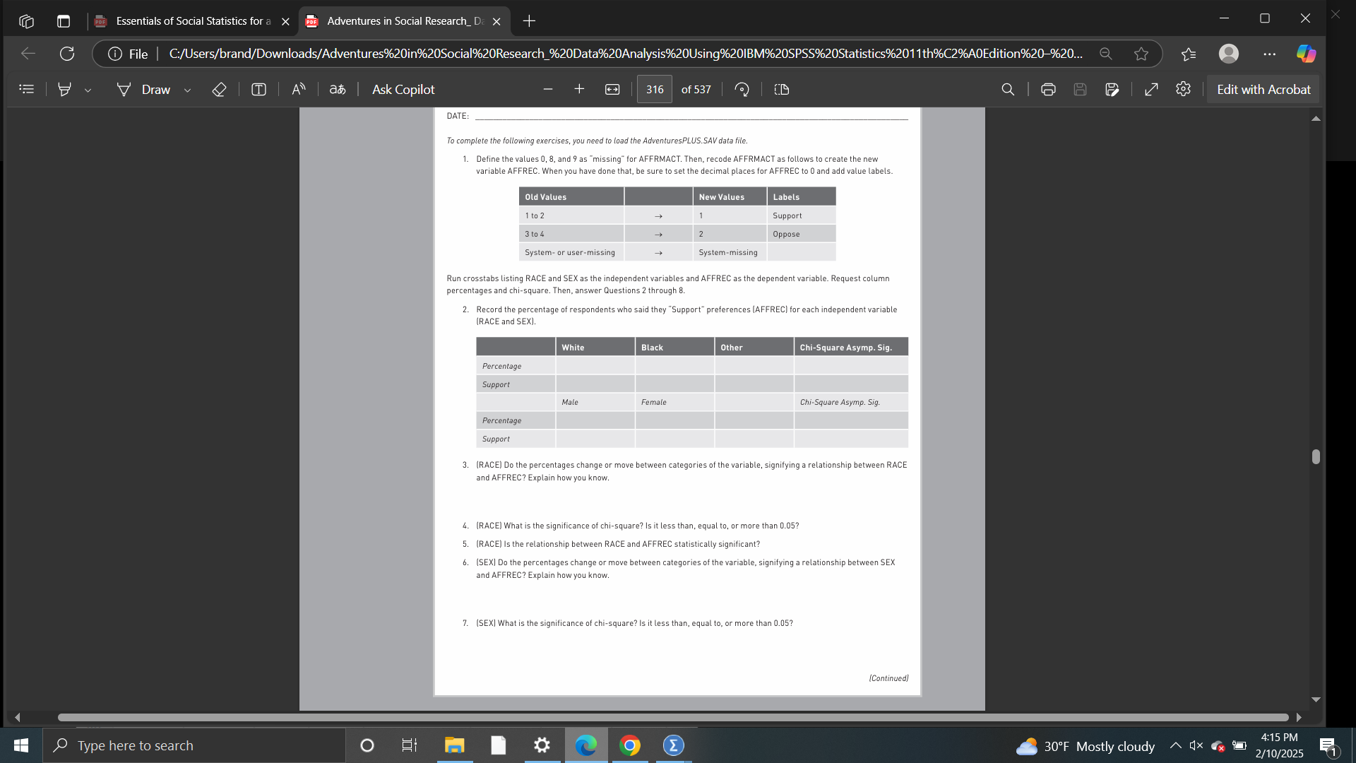 DATE:To complete the following exercises, you need to | Chegg.com