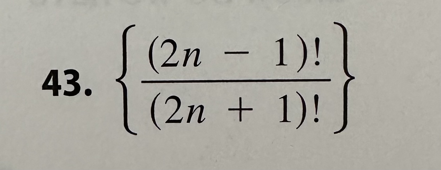 Solved {(2n-1)!(2n+1)!} ﻿Find if the sequence converge or | Chegg.com