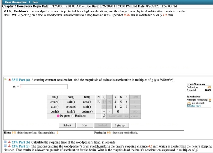 Solved Class Management | Help Chapter 3 Homework Begin | Chegg.com