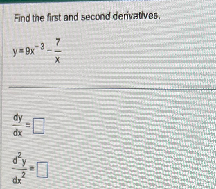 Solved Find the first and second | Chegg.com