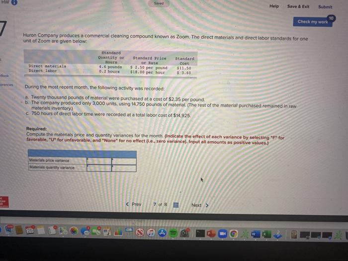 Solved HW Seved Help Save & Ext Submit 10 Check my work | Chegg.com Solved HW Seved Help Save & Ext Submit 10 Check my work | Chegg.com