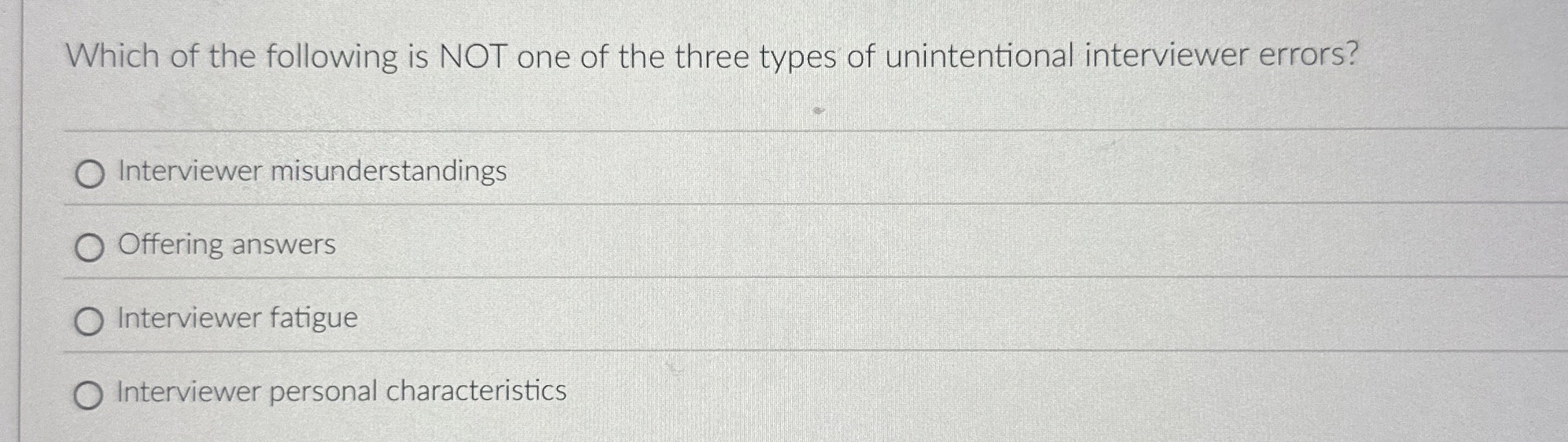 High Quality SOLUTION Which of the following is NOT one of the three types | Chegg.com