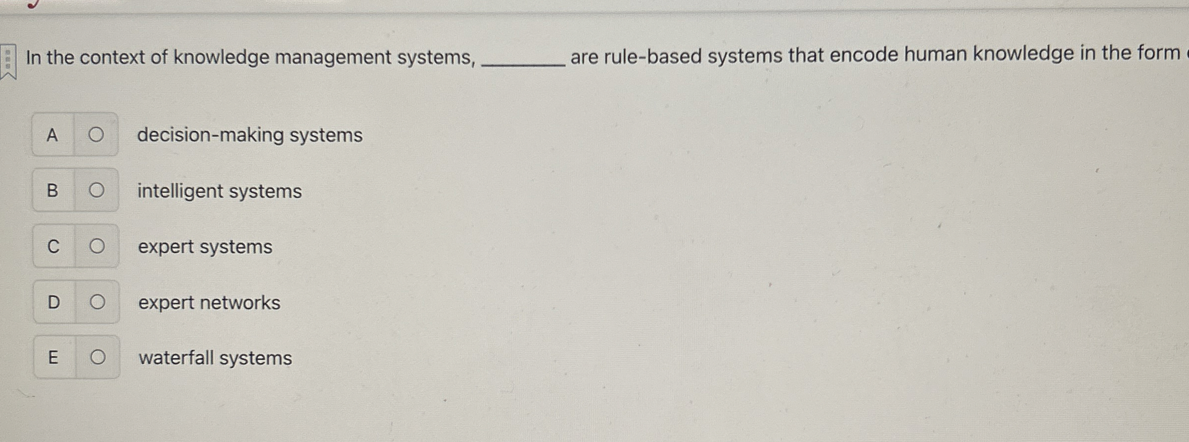 Solved In the context of knowledge management systems, q, | Chegg.com