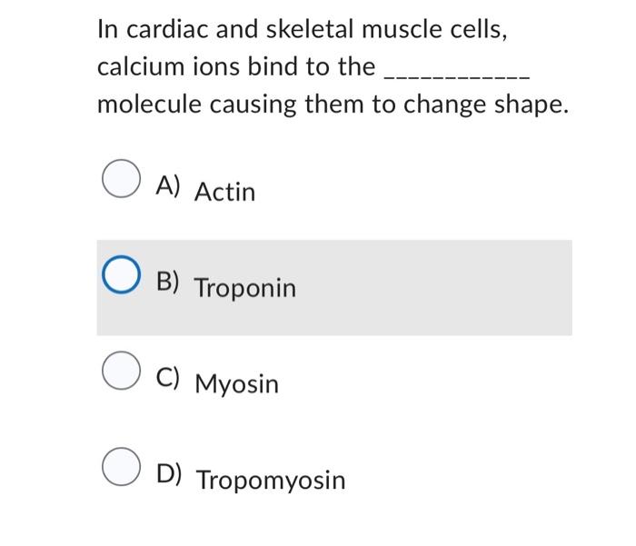 Solved In cardiac and skeletal muscle cells, calcium ions | Chegg.com
