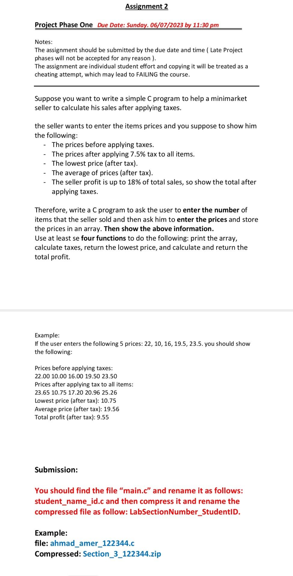Solved Project Phase One Due Date: Sunday. 06/07/2023 by | Chegg.com