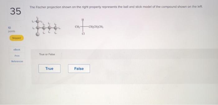 Solved The Fischer projection shown on the right properly | Chegg.com