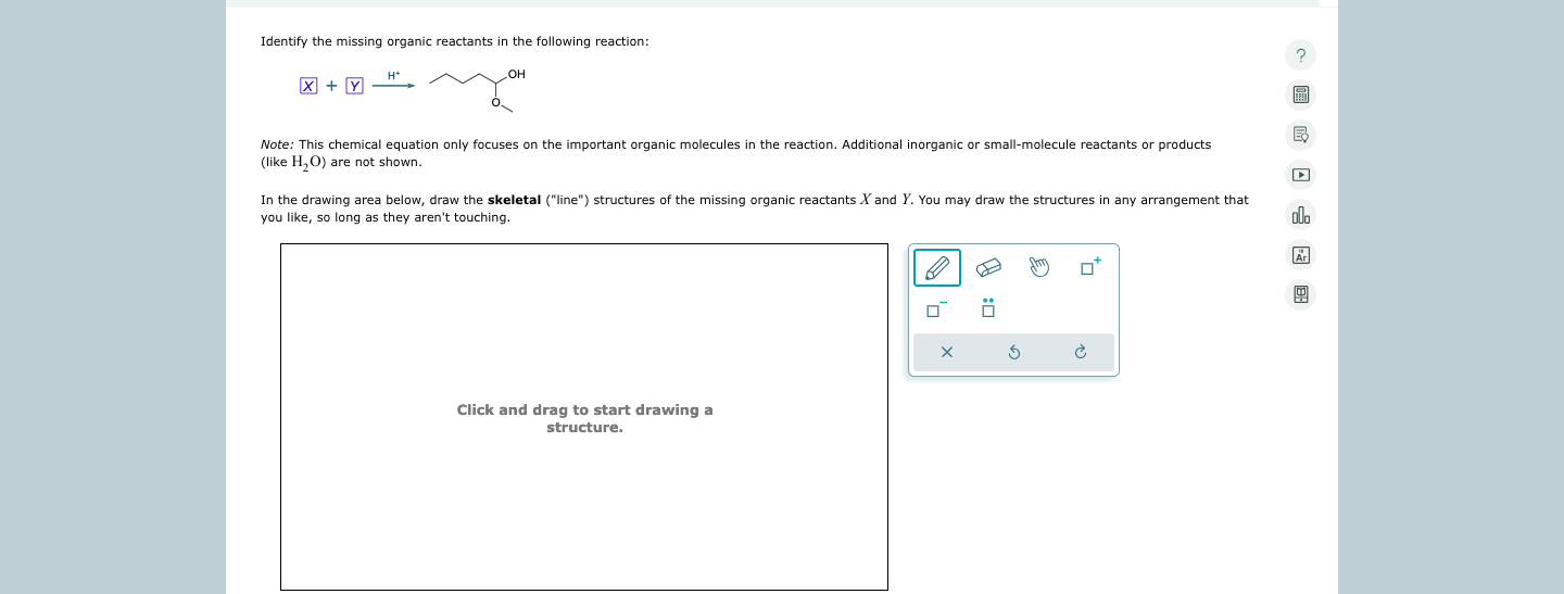 Identify the missing organic reactants in the | Chegg.com