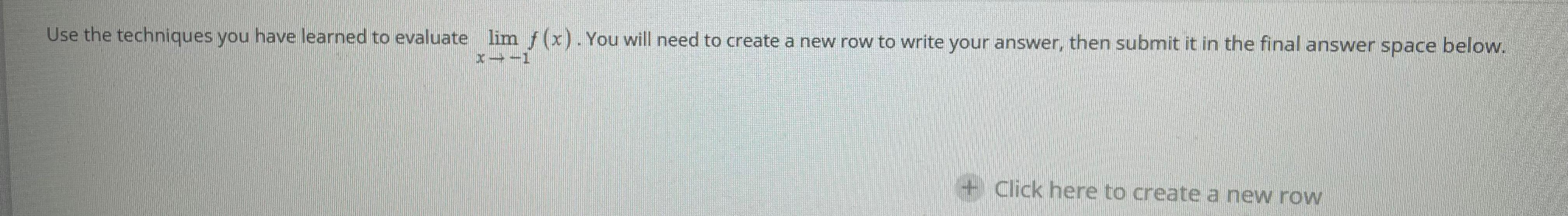 Solved Use the techniques you have learned to evaluate | Chegg.com