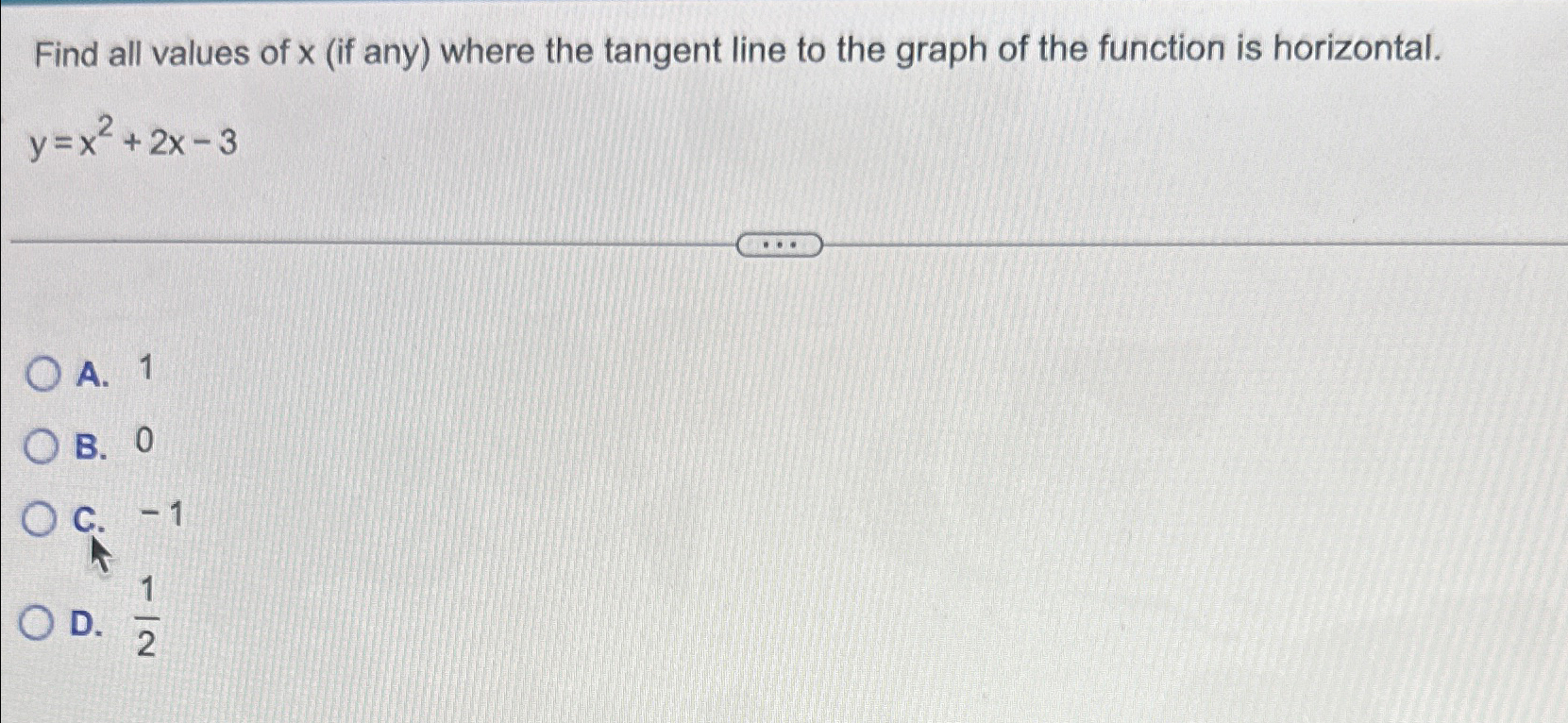 Solved Find all values of x (if any) ﻿where the tangent line | Chegg.com