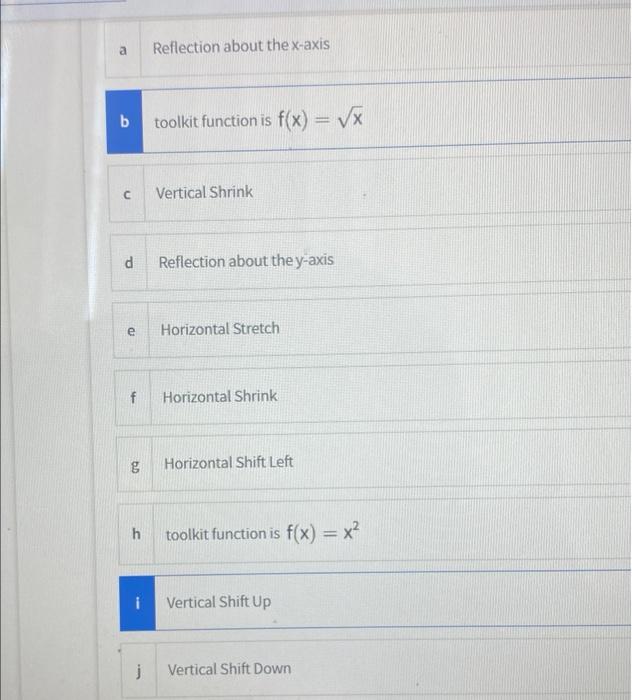Solved Describe the toolkit function and it's | Chegg.com