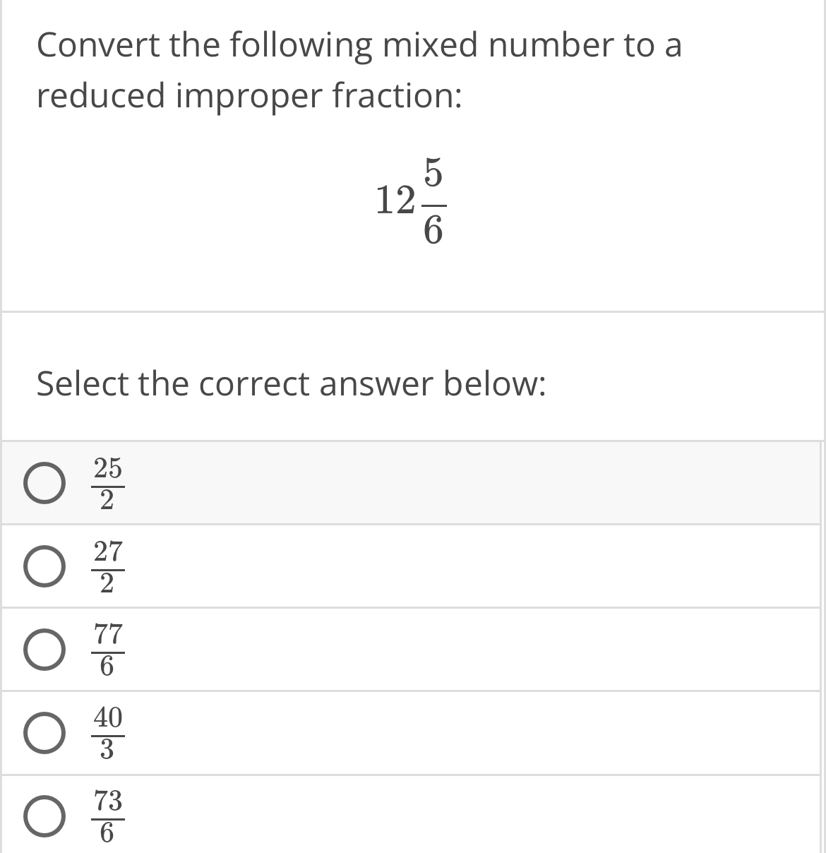 Convert the following mixed number to a reduced | Chegg.com