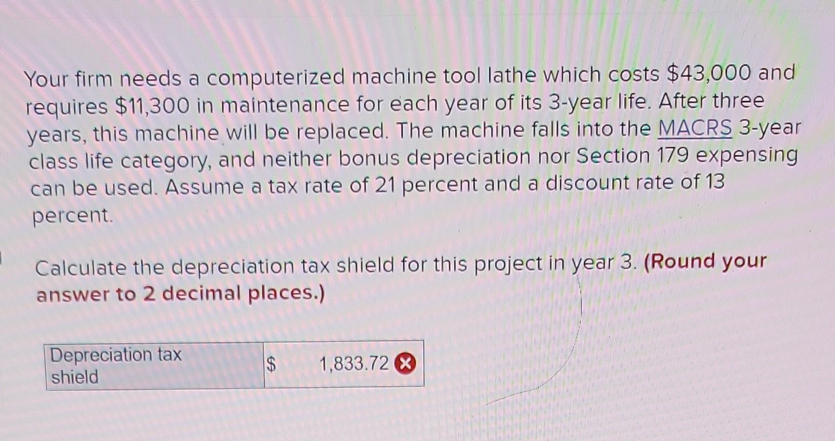 Solved Your firm needs a computerized machine tool lathe | Chegg.com