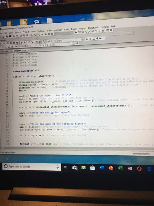 Solved Tools Plugins DoxyBlocks Settings Help program.cpp | Chegg.com