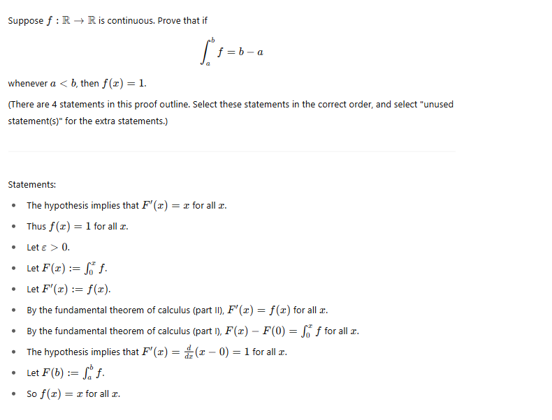 Solved Suppose f:R→R is ﻿continuous. Prove that | Chegg.com