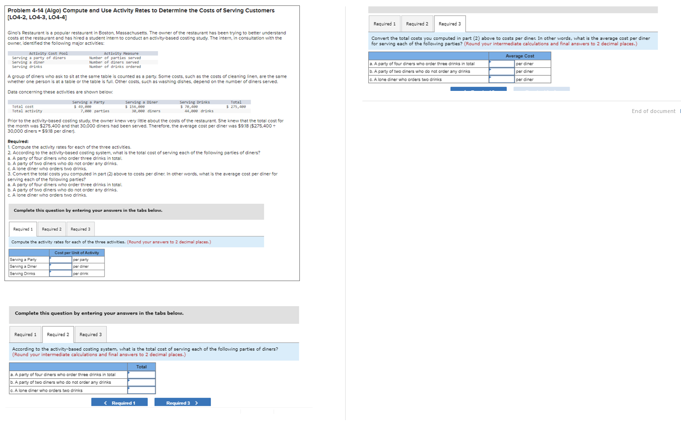 Please answer questions below. All parts. | Chegg.com Please answer questions below. All parts. | Chegg.com