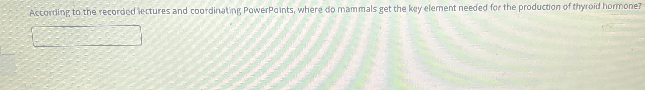 Solved According to the recorded lectures and coordinating | Chegg.com