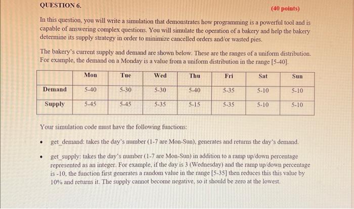 Solved - process_day: this function processes one day and | Chegg.com