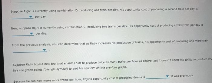 Solved Suppose Rajiv is currently using combination D, | Chegg.com Solved Suppose Rajiv is currently using combination D, | Chegg.com