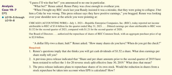 Solved Please fully answer this case study by part. Answer | Chegg.com
