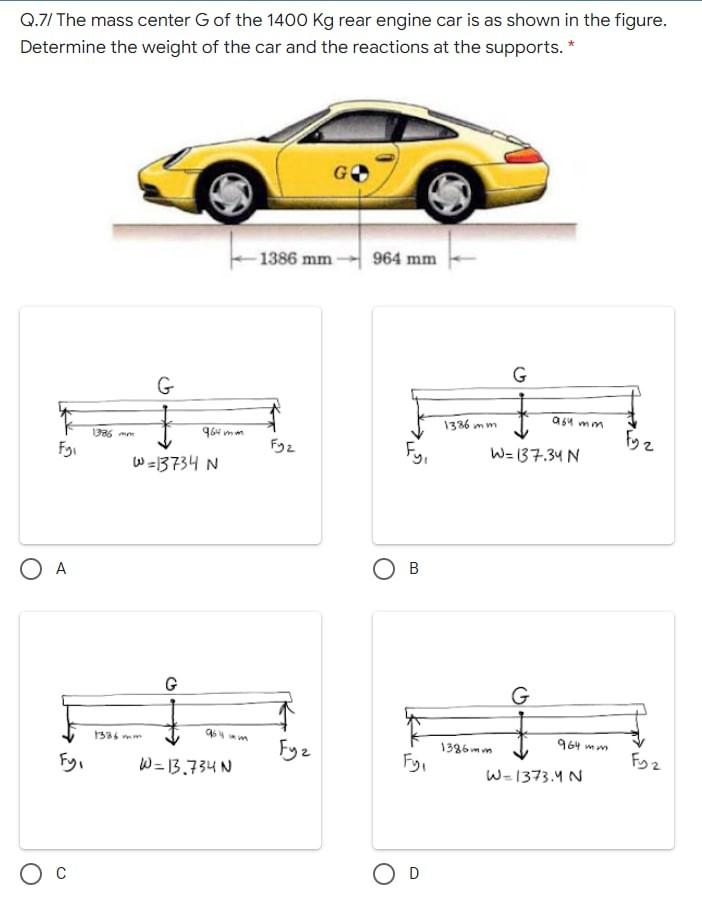 Solved Q.1 Determine the Rectangular Components of the Force | Chegg.com