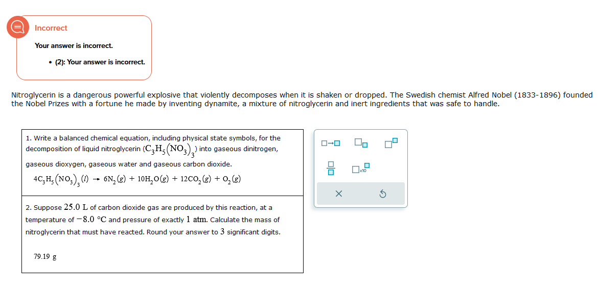 Solved Not sure what I did wrong | Chegg.com