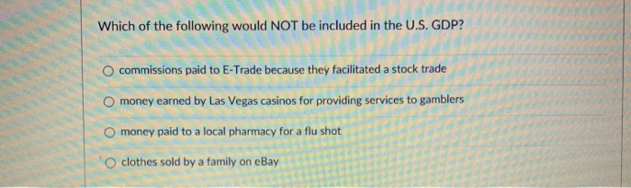Solved Which Of The Following Would NOT Be Included In The Chegg solved-which-of-the-following-would-not-be-included-in-the-chegg