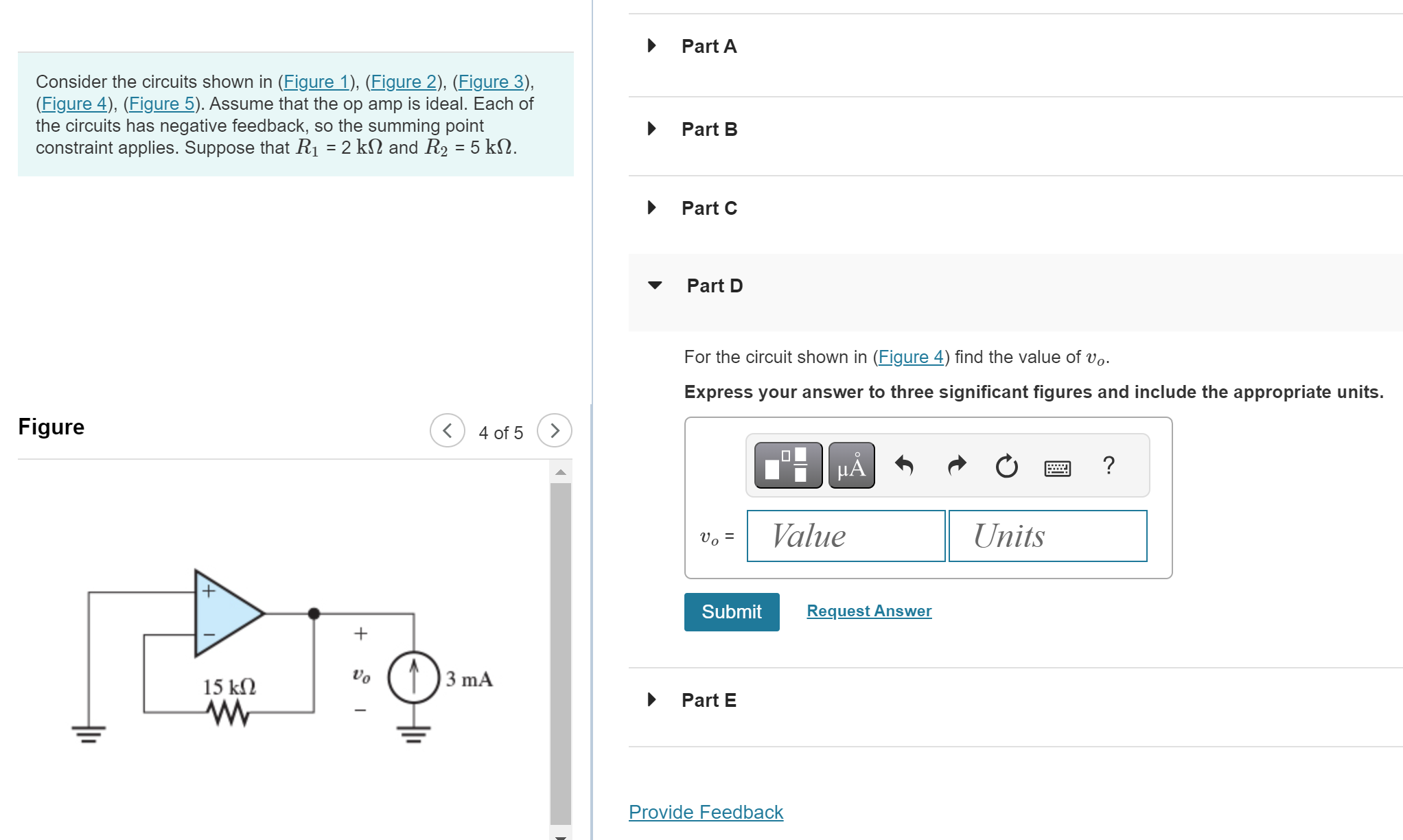 Solved Consider the circuits shown in (Figure 1), (Figure | Chegg.com