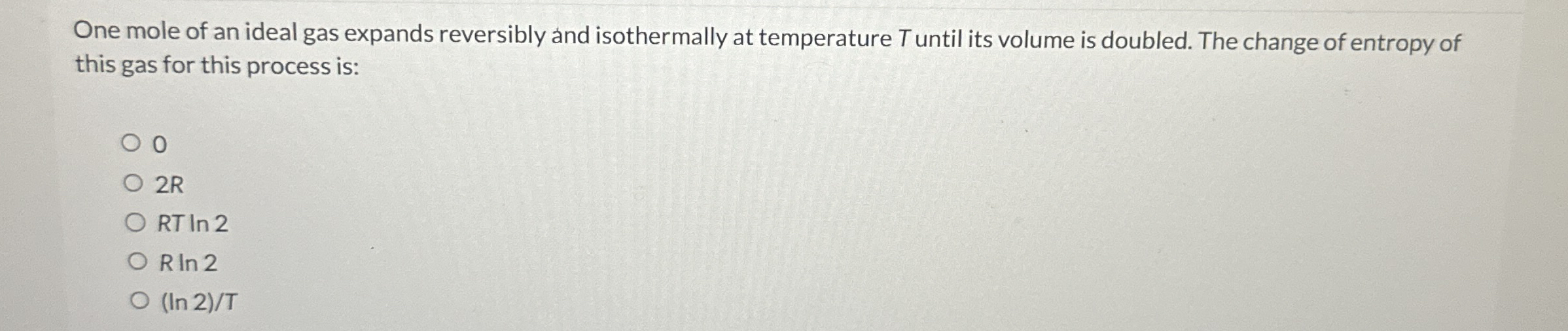 Solved One mole of an ideal gas expands reversibly and | Chegg.com
