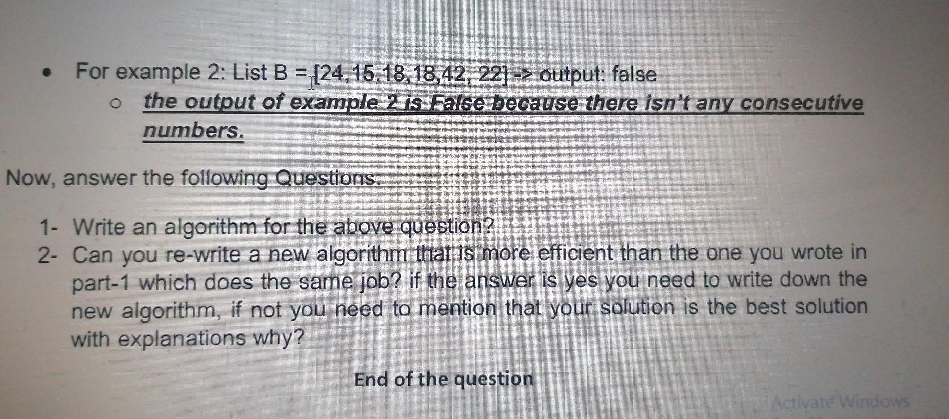 Solved Question 2: (8 marks) Assume that we have a list of | Chegg.com