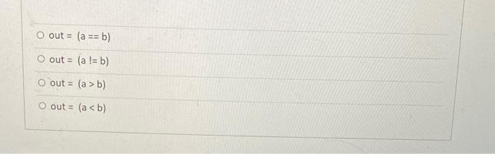 Solved 3. Analyze the verilog code for the module comp4bit | Chegg.com