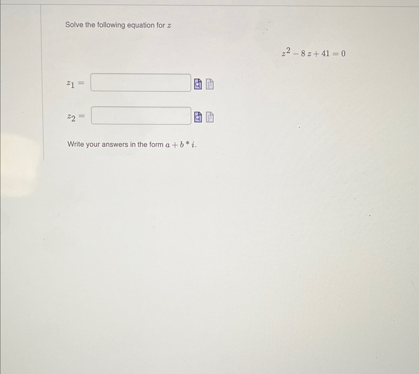 Solved Solve the following equation for | Chegg.com