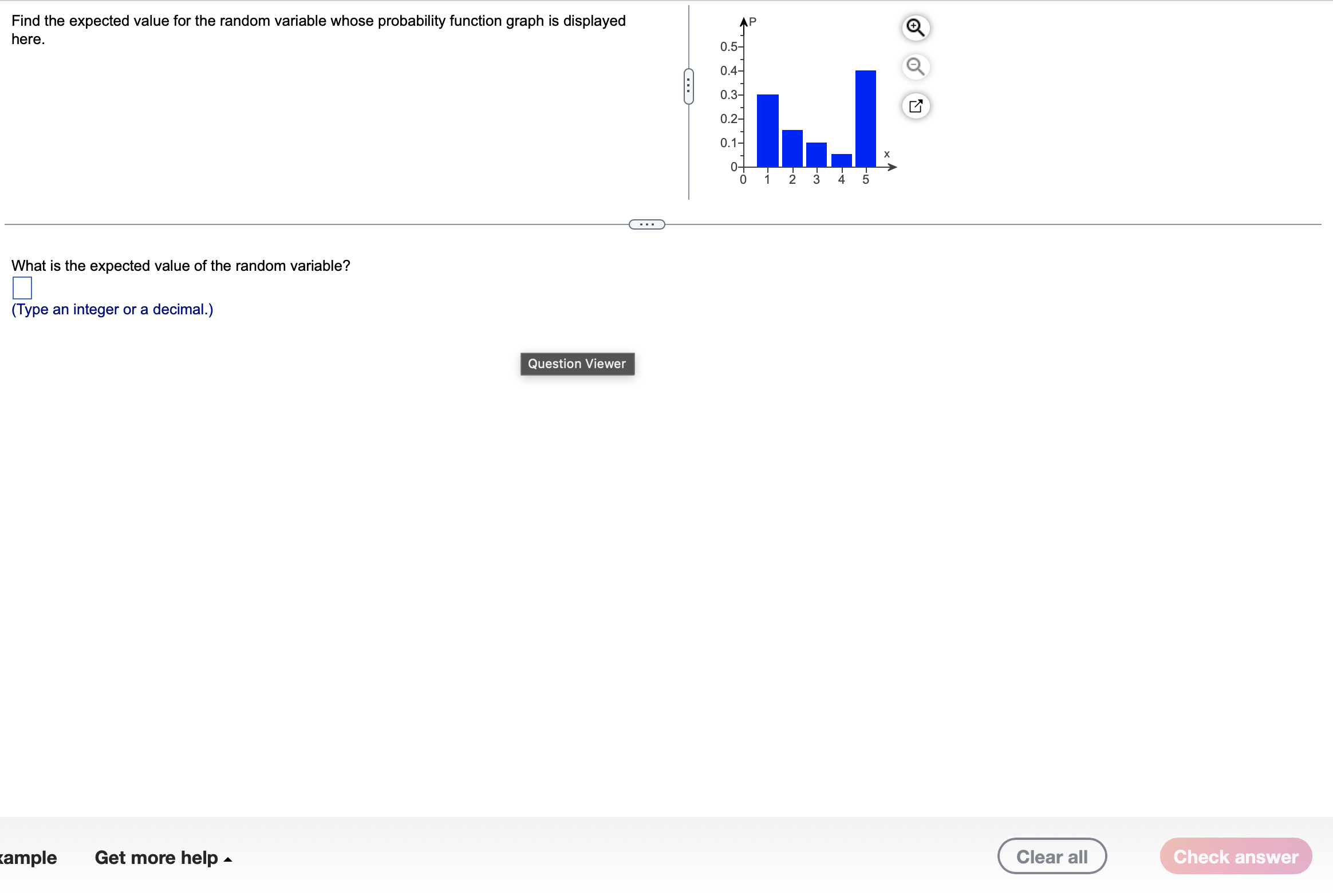 Solved Find The Expected Value For The Random Variable Whose 3621
