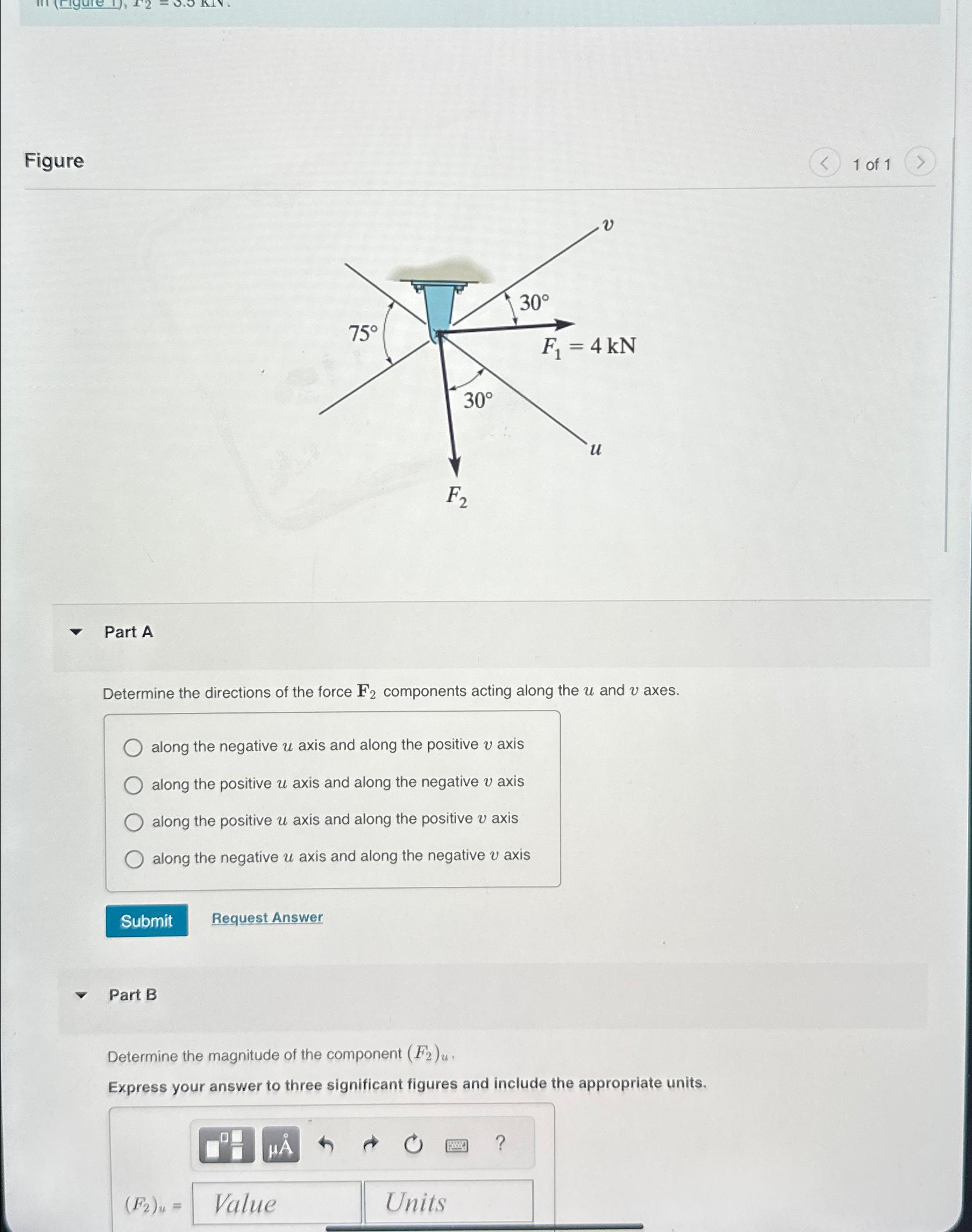 Solved Figure1 ﻿of 1Part ADetermine the directions of the | Chegg.com