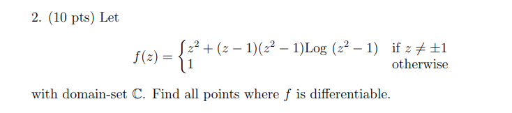 Solved (10 ﻿pts) | Chegg.com