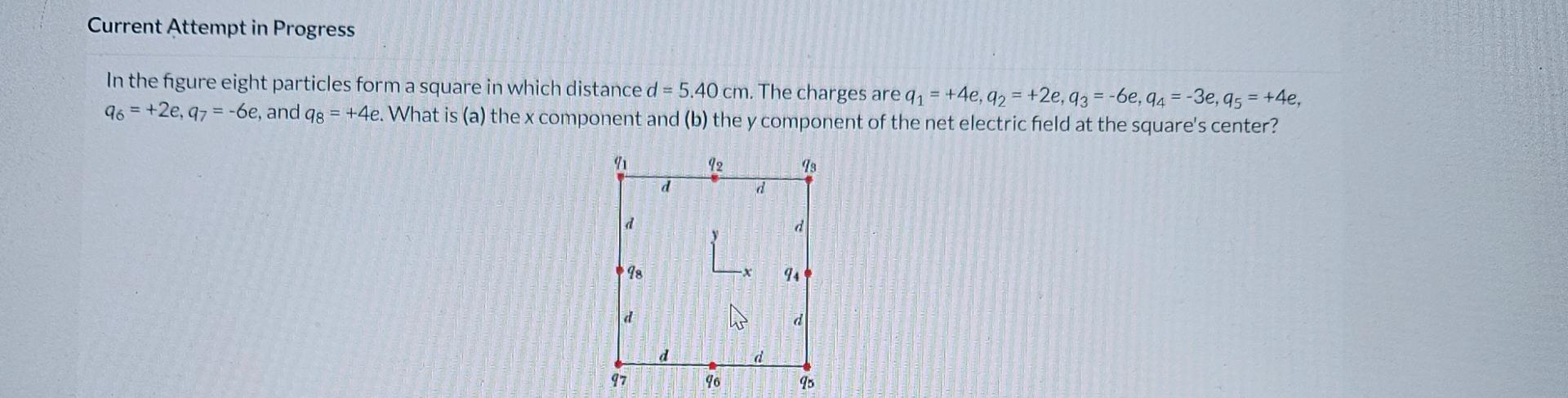 Solved Current Attempt in ProgressIn the figure eight | Chegg.com