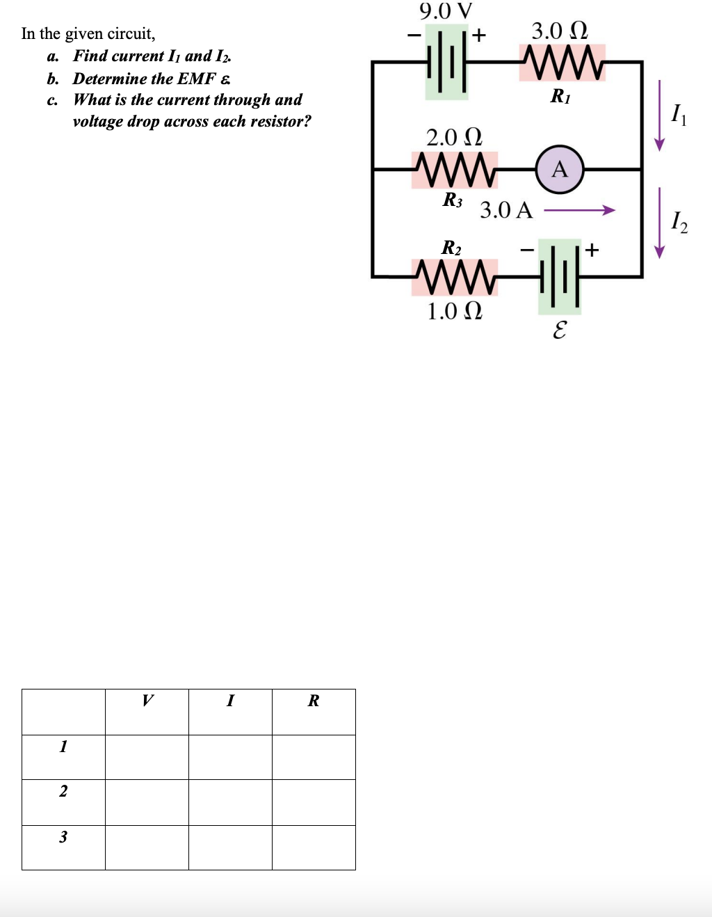 Solved In the given circuit,a. ﻿Find current I1 ﻿and I2.b. | Chegg.com