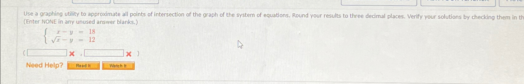 Solved Use a graphing utility to approximate all points of | Chegg.com