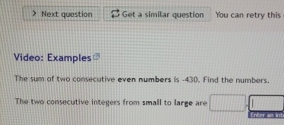 Solved Next question⇄ ﻿Get a similar questionYou can retry | Chegg.com