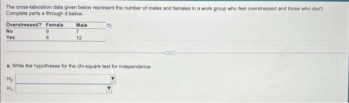 Solved b) find expected frequenciesc)compute the chi-square | Chegg.com