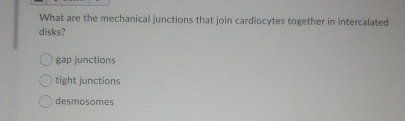 Solved What are the mechanical junctions that join | Chegg.com