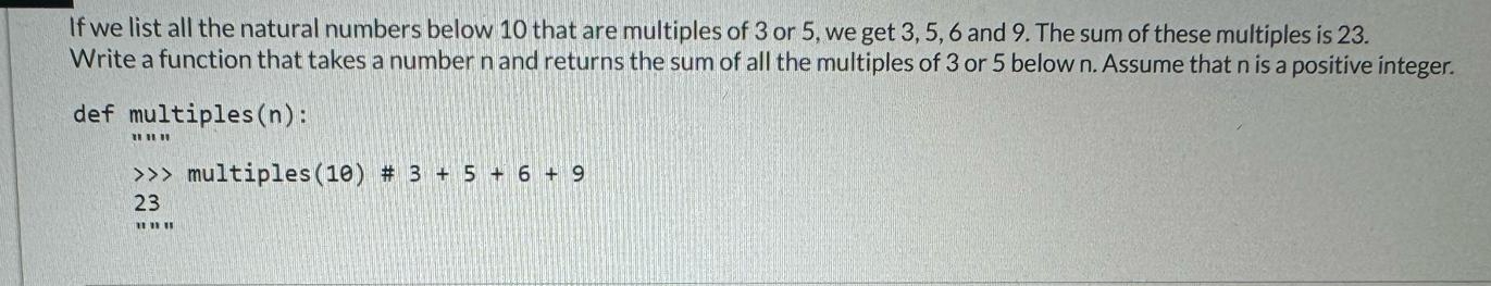 Solved If we list all the natural numbers below 10 ﻿that are | Chegg.com