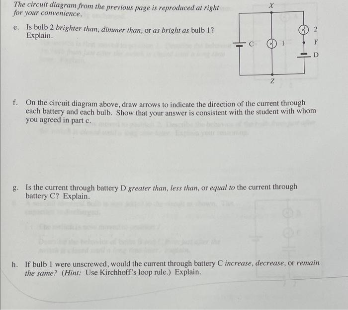 Solved 2. Consider the circuit shawn at right, which is a | Chegg.com