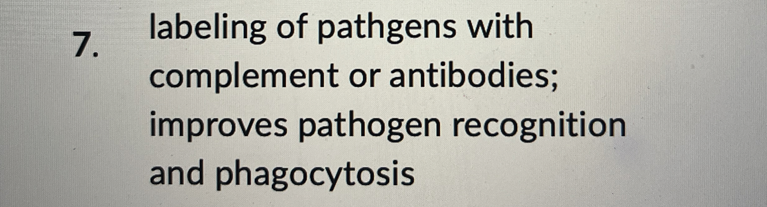 Solved labeling of pathgens with complement or antibodies; | Chegg.com